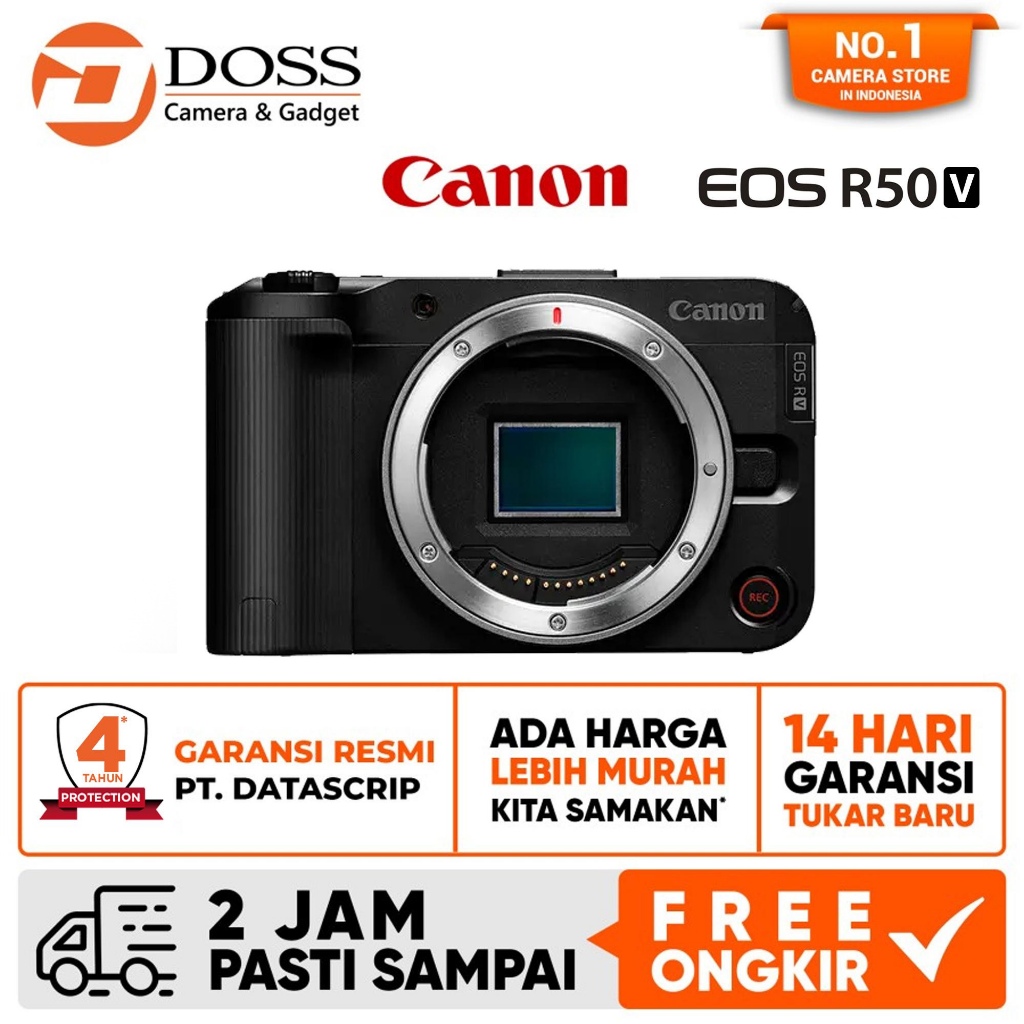Jual Canon EOS R50 V Body Only Mirrorless Camera EOS R50V | Shopee Indonesia