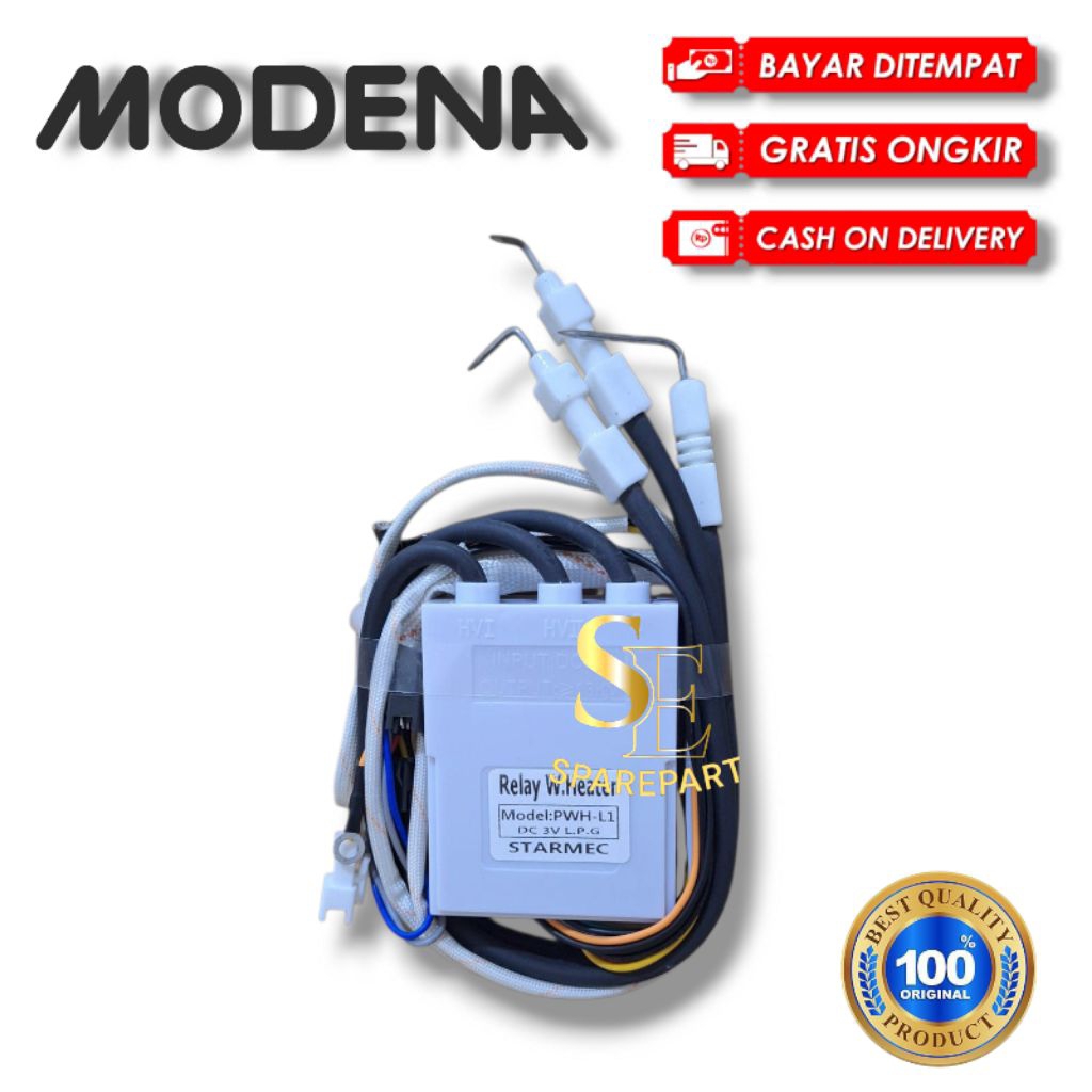 Jual MODUL MODENA PEMANTIK PEMANAS AIR /PULSE IGNITION GAS LPG PEMANAS ...