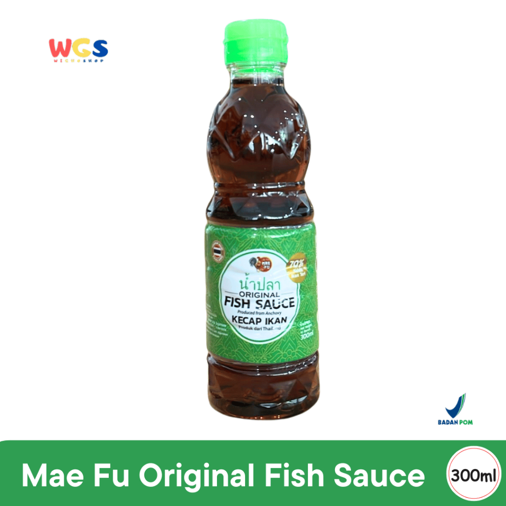 Jual Mae Fu Original Fish Sauce Kecap Ikan Thailand 300ml – Rasa Umami ...