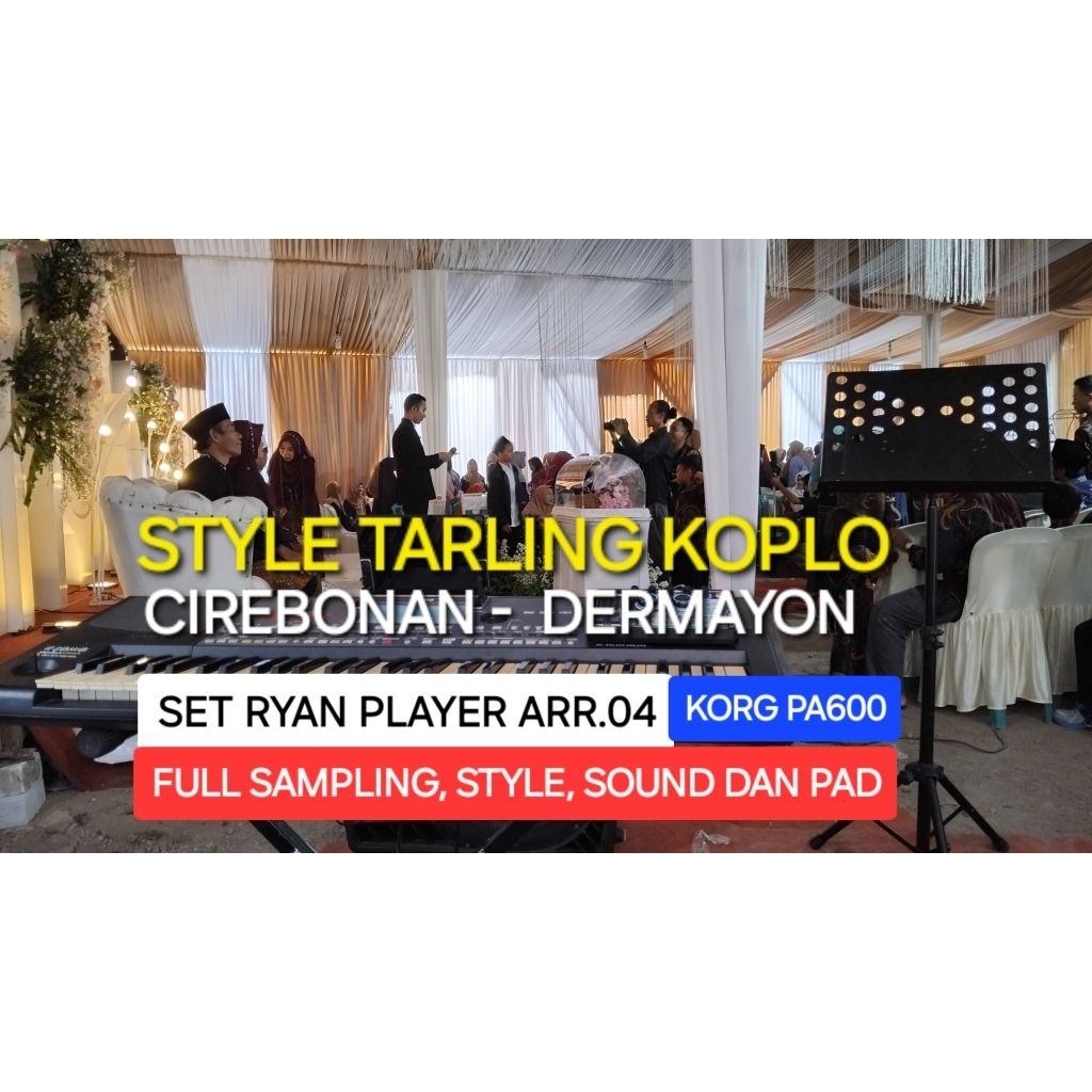 Jual STYLE TARLING KOPLO CIREBONAN FULL SAMPLING Set RYAN PLAYER ARR.04 ...