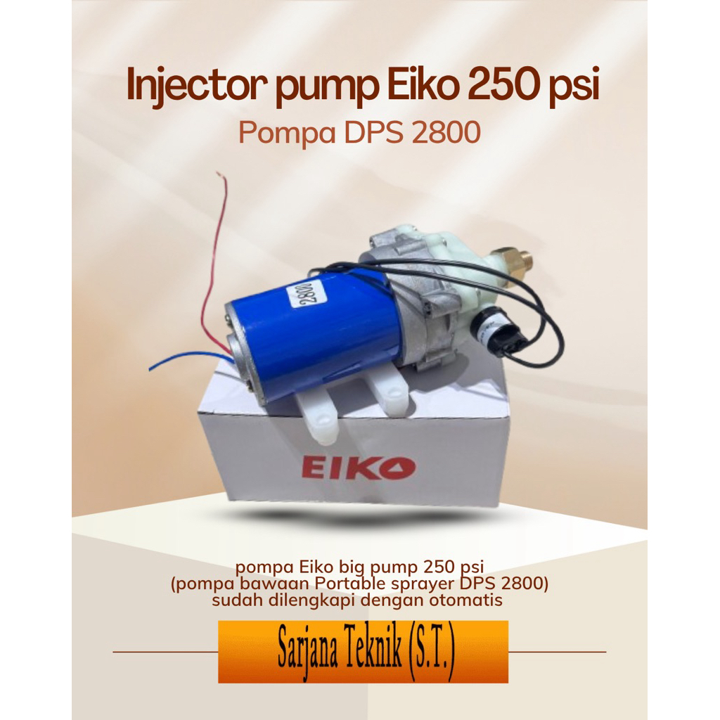 Jual Injector pump 250 psi / pompa portable sprayer (DPS 2800) | Shopee ...