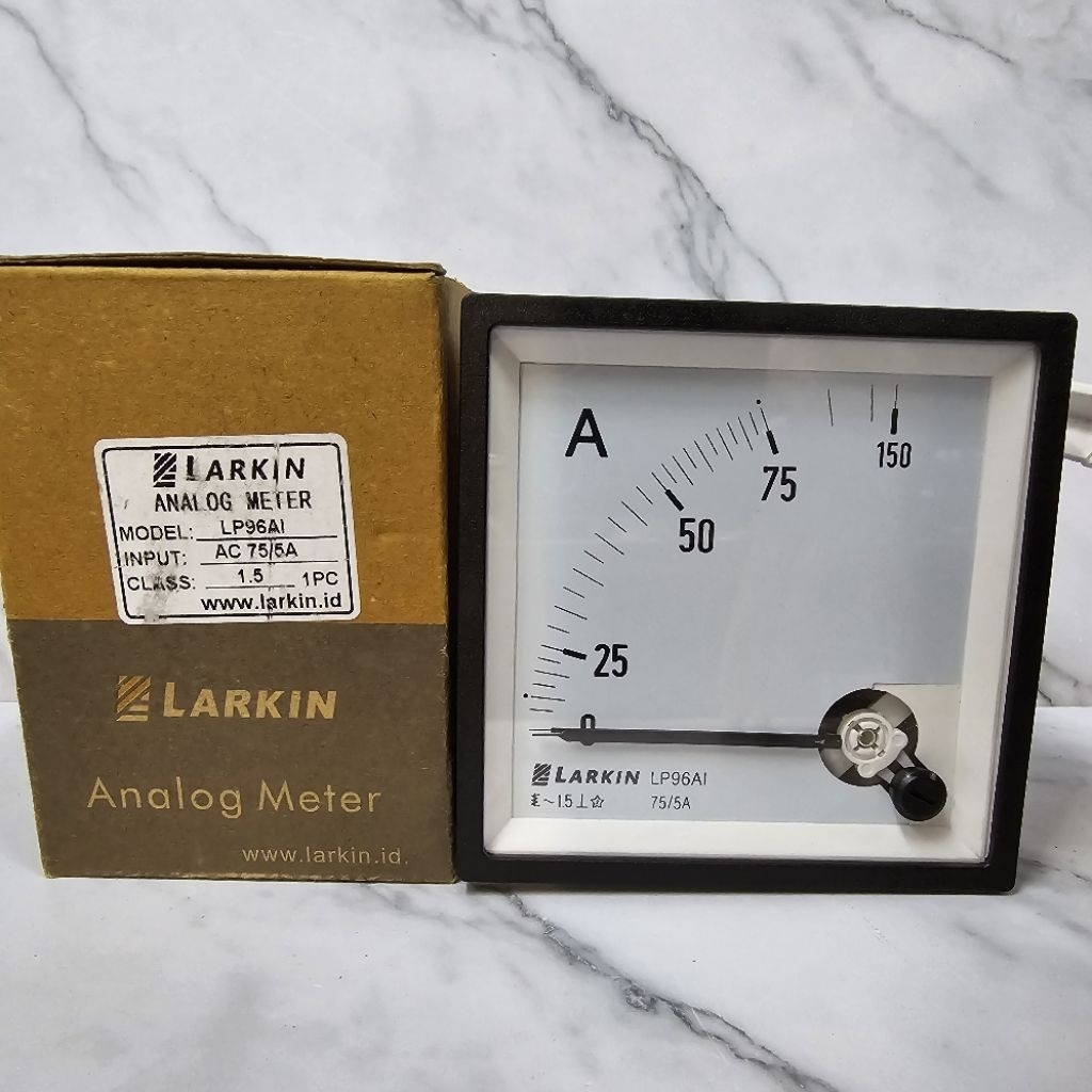 Jual LARKIN AMPERE METER ANALOG 30A 50A 60A 75A 100A 150A 200A 250A ...