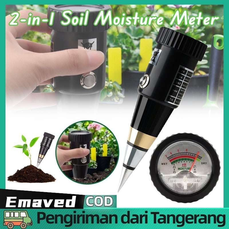 Jual (Ready Stock)Alat Penggukur Tanah 2 in 1 Pen Type PH Meter Soil ...