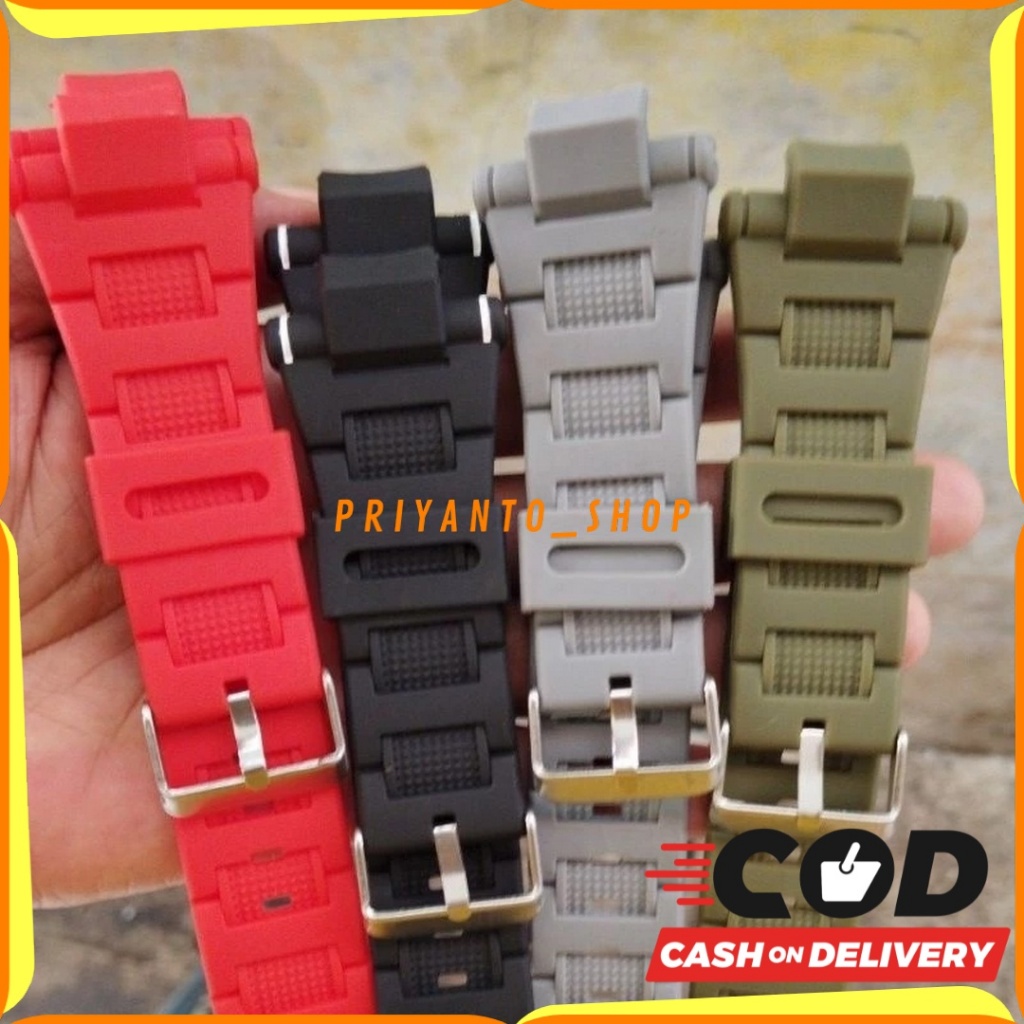 Jual Strap Tali Jam Tangan Casio WR20BAR Tali Jam Casio G-Shock WR 20 ...
