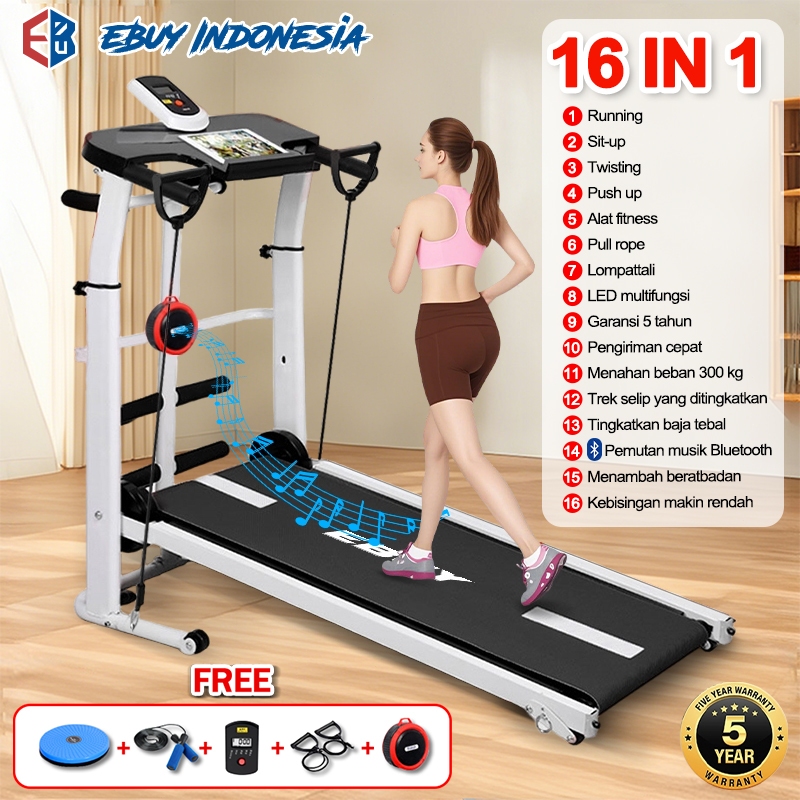 Jual Treadmill Manual MultiFungsi Treadmill 16 in 1-Alat Fitness ...