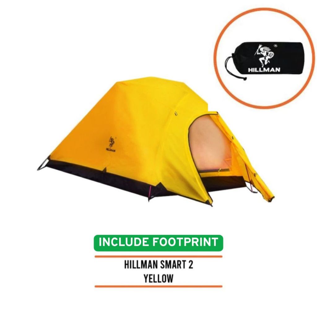 Jual TENDA CAMPING HILLMAN TENT 2P CLOUD UP SMART INCLUDE FOOTPRINT ...