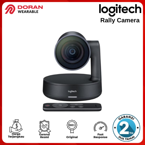 Jual Logitech Rally Camera Ultra HD Video 4K - Garansi Resmi 2 Tahun ...