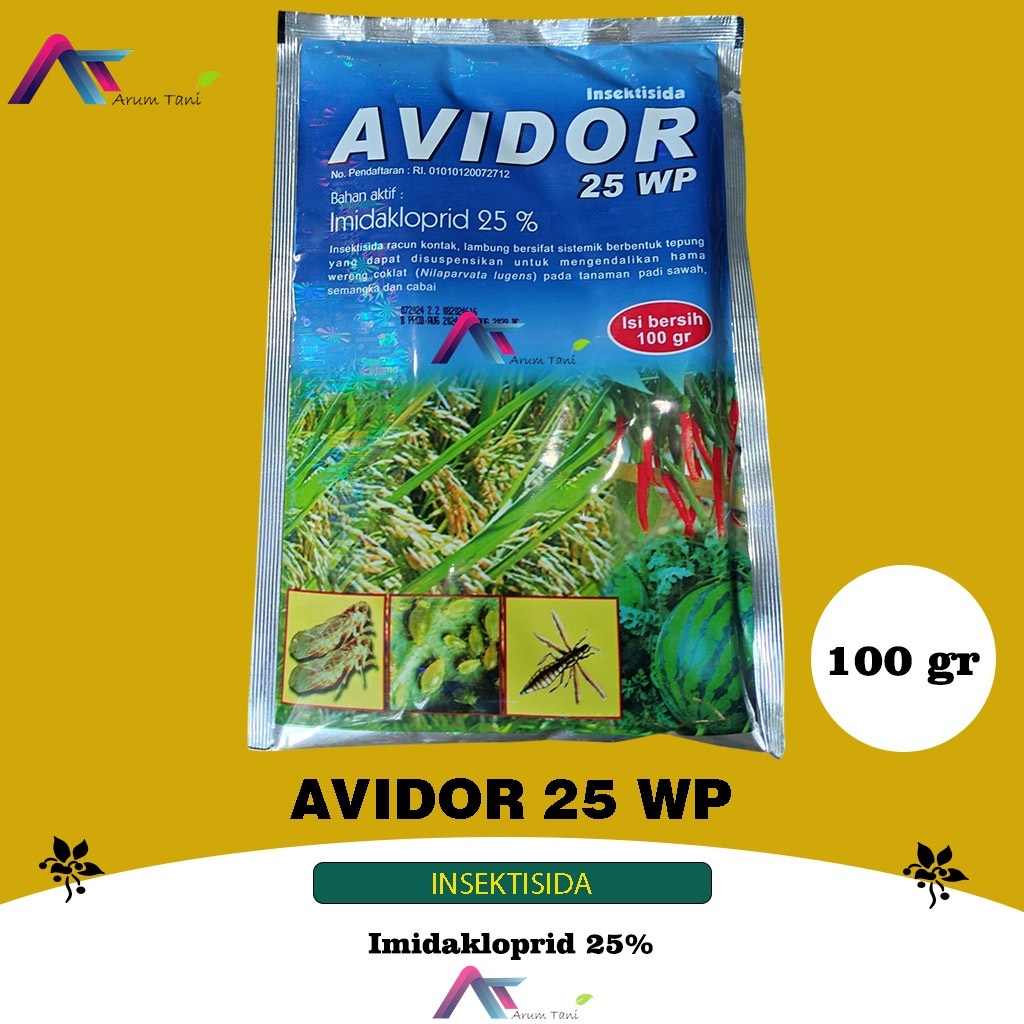 Jual AVIDOR 25 WP 100GR INSEKTISIDA IMIDAKLOPRID 25% | Shopee Indonesia