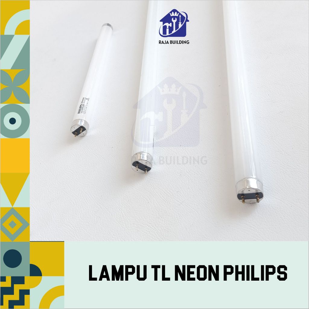 Jual LAMPU TL/NEON PHILIPS/LAMPU NEON TABUNG PHILIPS/TL PHILIPS PUTIH ...