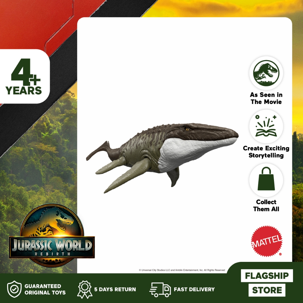 Jual Jurassic World Rebirth Mosasaurus - Mainan Action Figure | Shopee ...