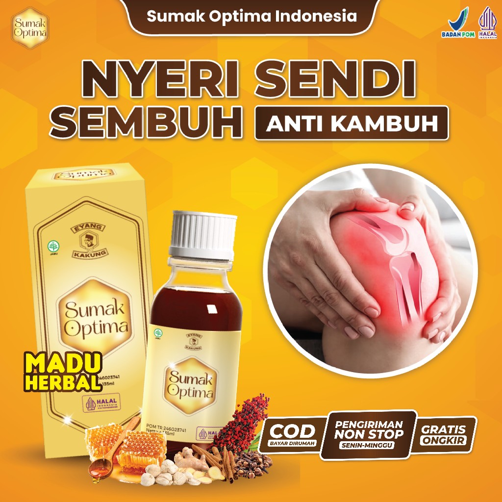Jual Sumak Optima Madu Herbal Asli Efektif Atasi Nyeri Lutut Cedera ...