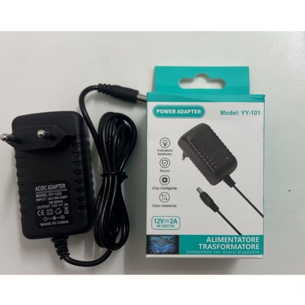 Jual FN3 Adaptor Charger DC 12V 2A Ups bisa digunakan untuk Wifi router ...