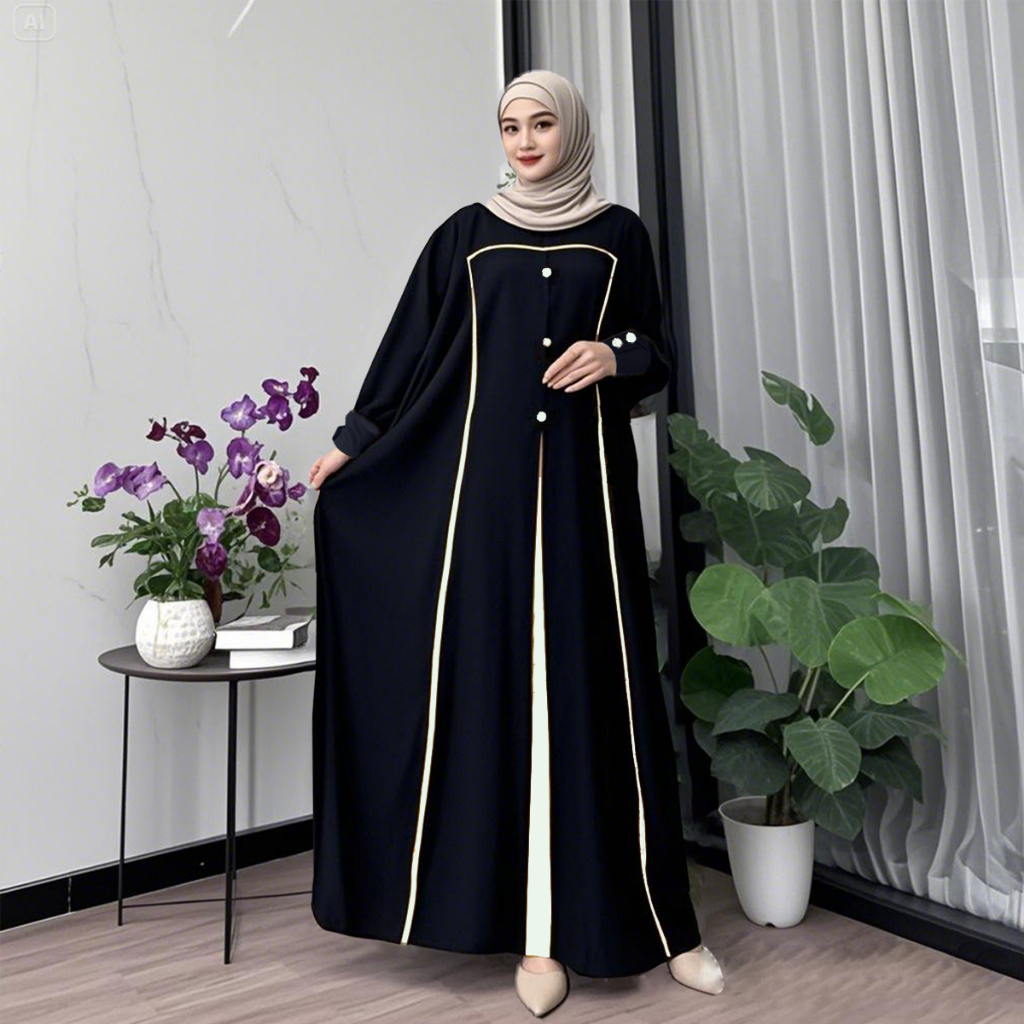 Jual Galeri Abaya Baju Gamis Turkey Nayla Dress Wanita Remaja Aesthetic ...