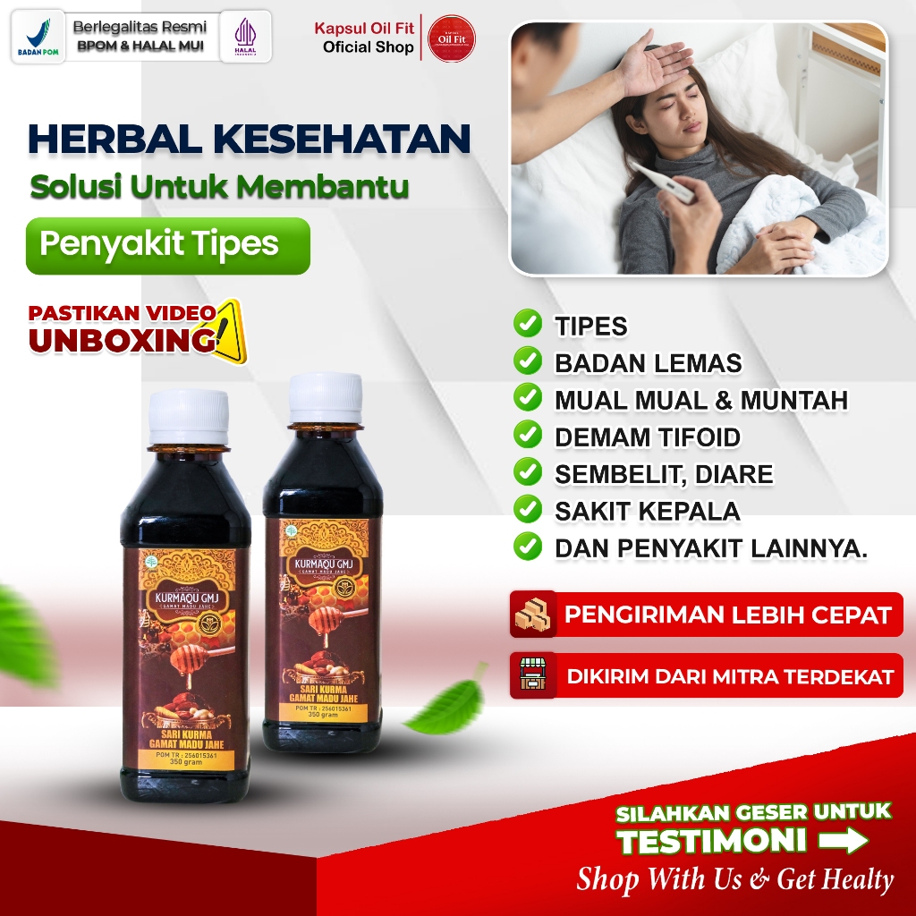 Jual Obat Tipes Panas Dingin Demam Tinggi Meriang Anak dan Dewasa Madu ...