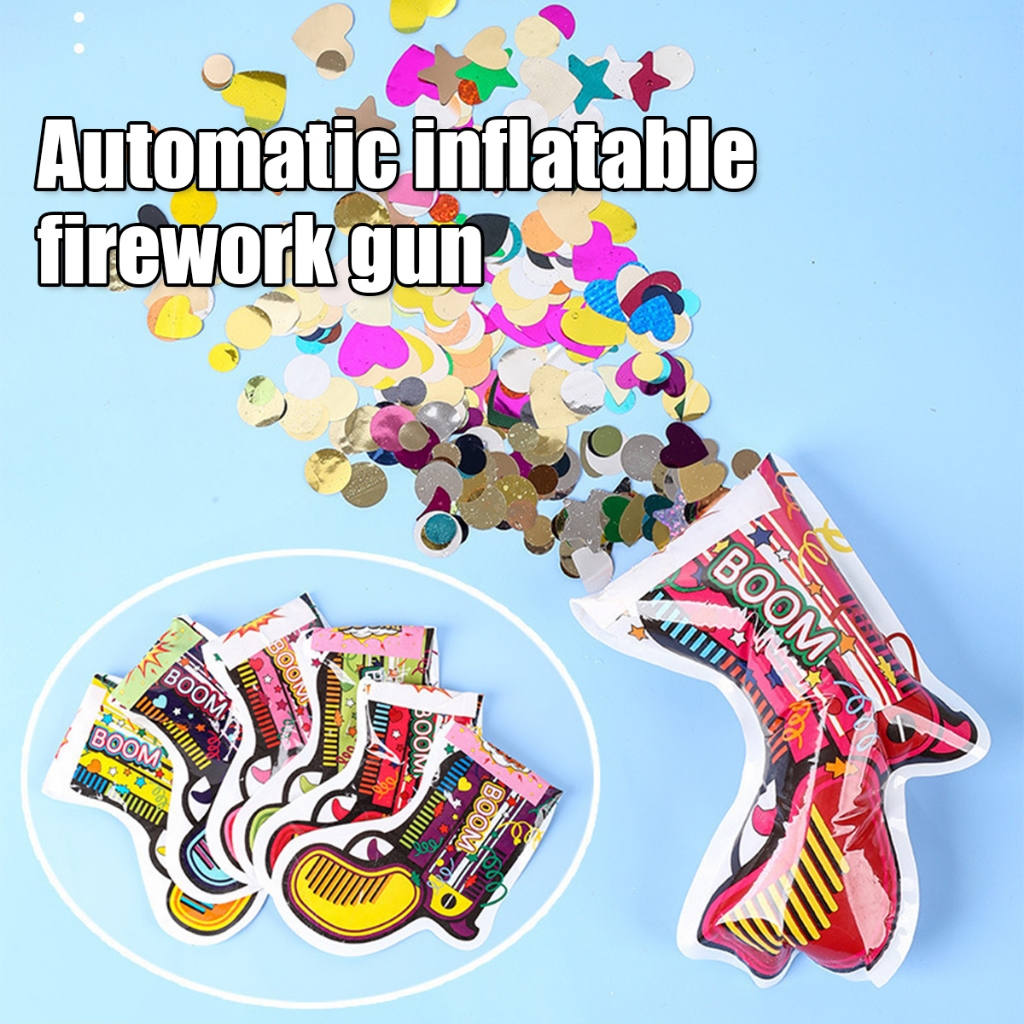 Jual Party popper confetti Gun / Pistol party popper wedding / Mini ...