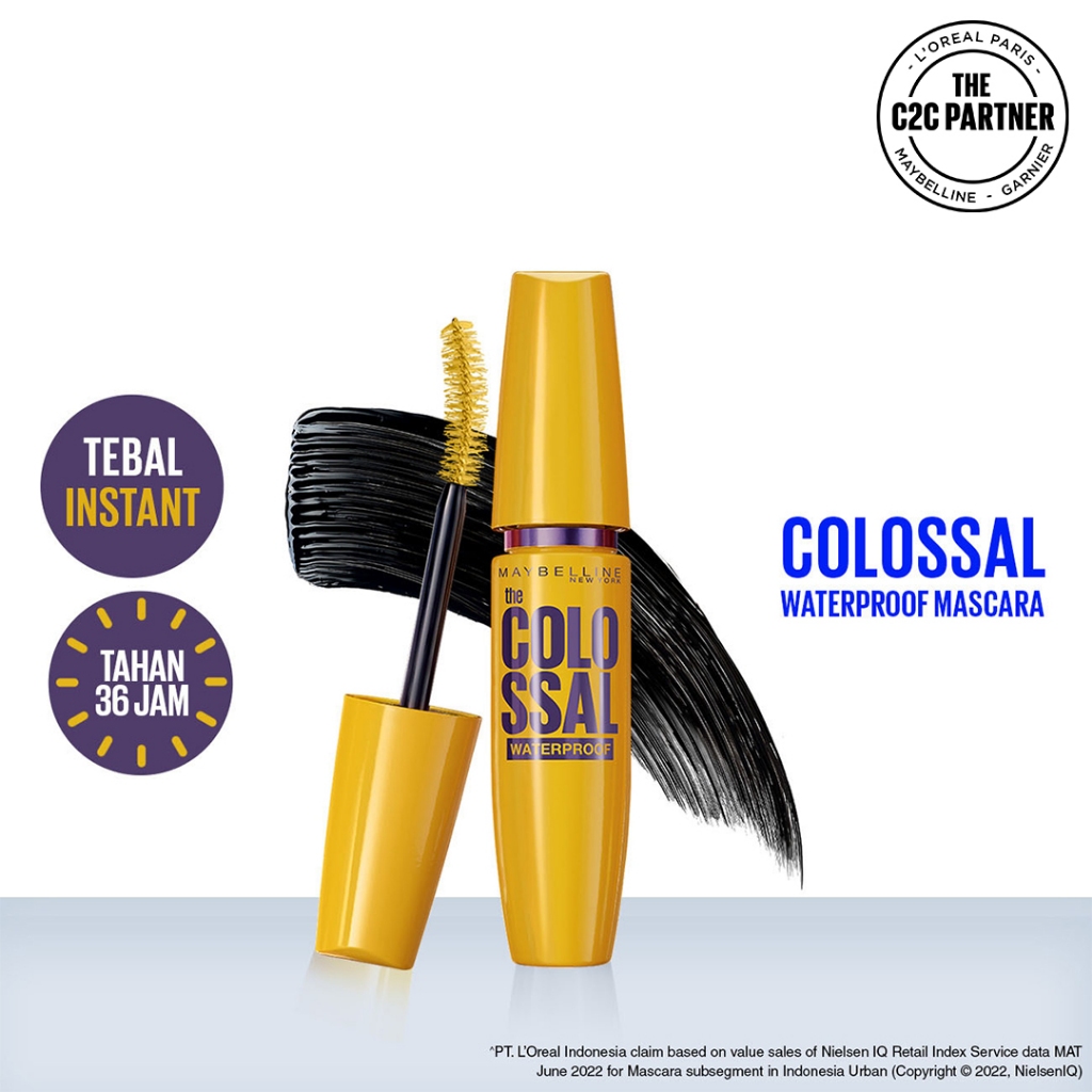 Jual ORIGINAL Maybelline Mascara Magnum Colossal Big Shot Volum Express ...