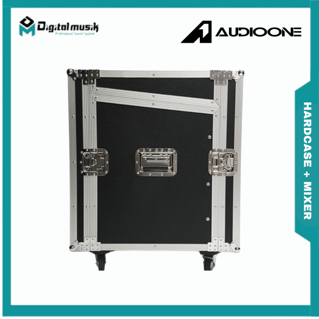 Jual AUDIO ONE Hardcase Speaker Sound System Plus Mixer 8U-16U Kotak ...