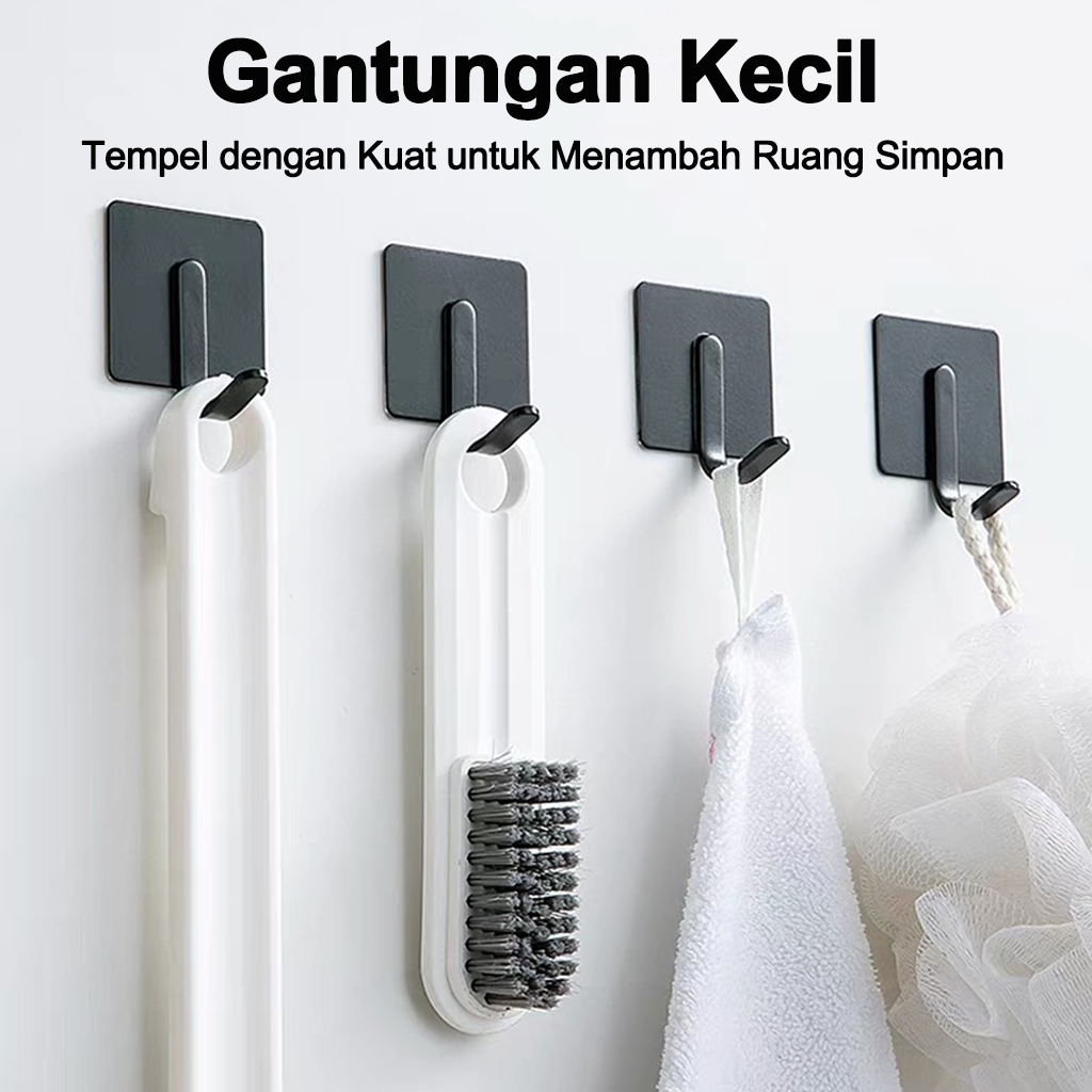 Jual Gantungan Dinding Double Tape Tempel Kaitan Cantolan Hook Hanger ...