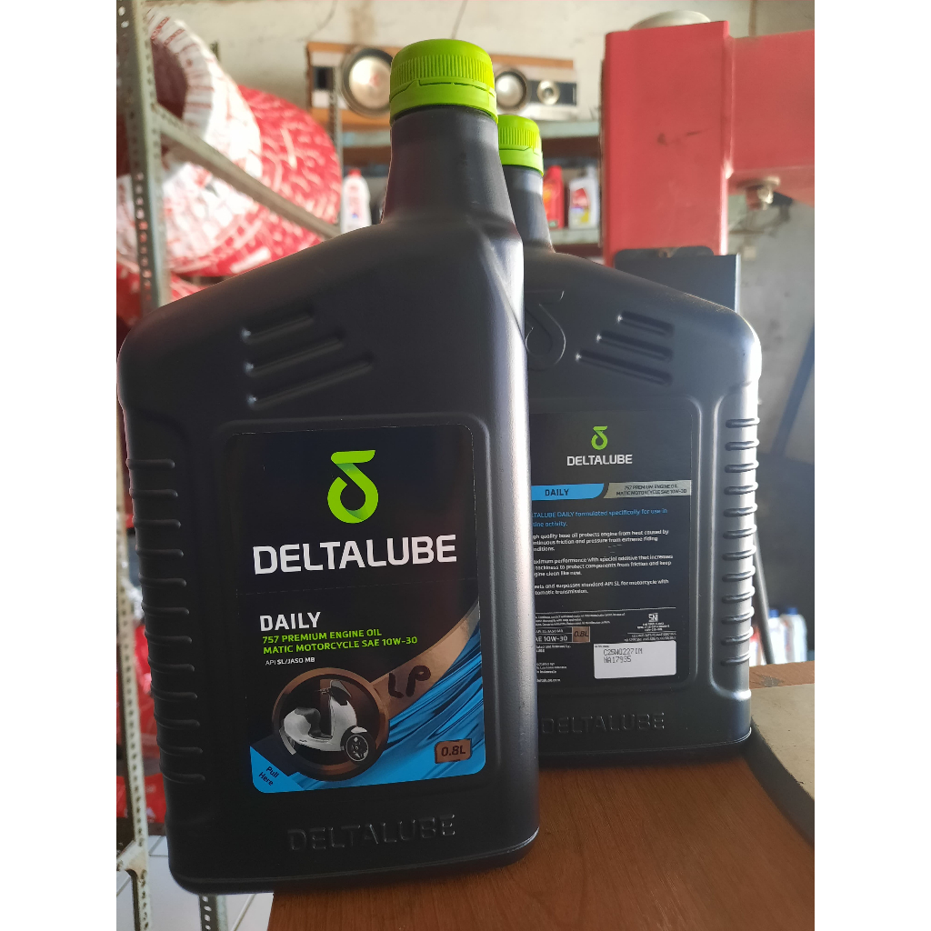 Jual Oli Matic Deltalube 757 Premium 10W30 0.8L – Oli Motor Matic ...