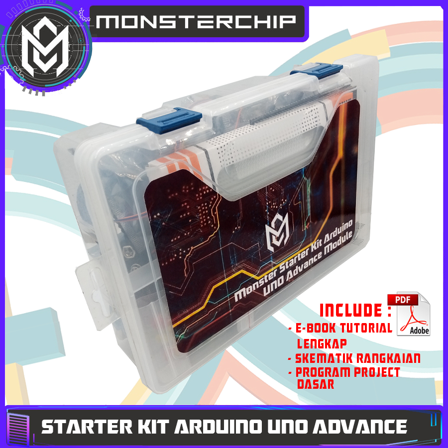 Jual MINI MONSTER TRAINER ARDUINO KIT STARTING ARDUIN BASIC PAKET LENGKAP | Shopee Indonesia