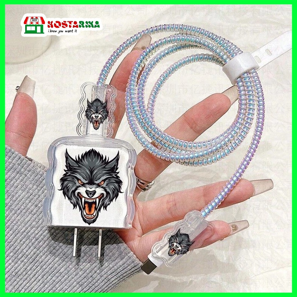 Jual Case Charger Gelombang Bergambar Motif Animal 18/20W Untuk iPhone ...