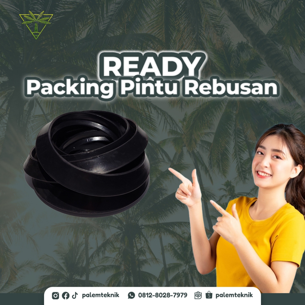 Jual Packing Pintu Rebusan Meteran 9mm / Sterilized Door Packing 9mm ...