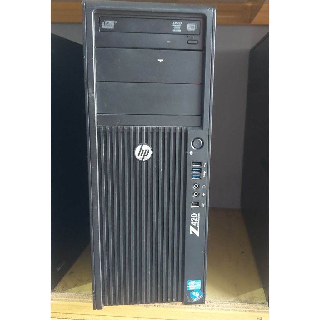 Jual PC CPU Server HP Z420 Workstation Intel Xeon E5-1650 / 16GB SSD ...