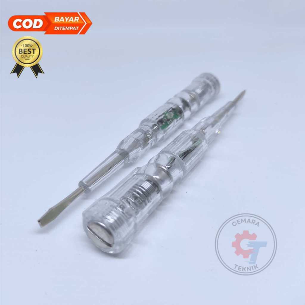 Jual Tespen Dual LED DC/AC Indikator Bisa Cek Kabel Putus Obeng Lampu ...