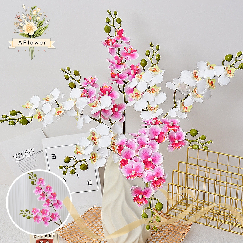 Jual Bunga Anggrek Latex Bunga Anggrek Artificial Bunga Plastik Import ...