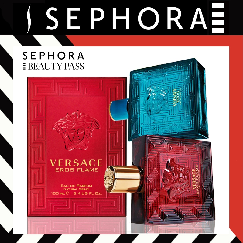 Jual SEPHORA【100% Original】 EROS FLAME FOR MEN EDP 100 ML/ Eros For Man ...
