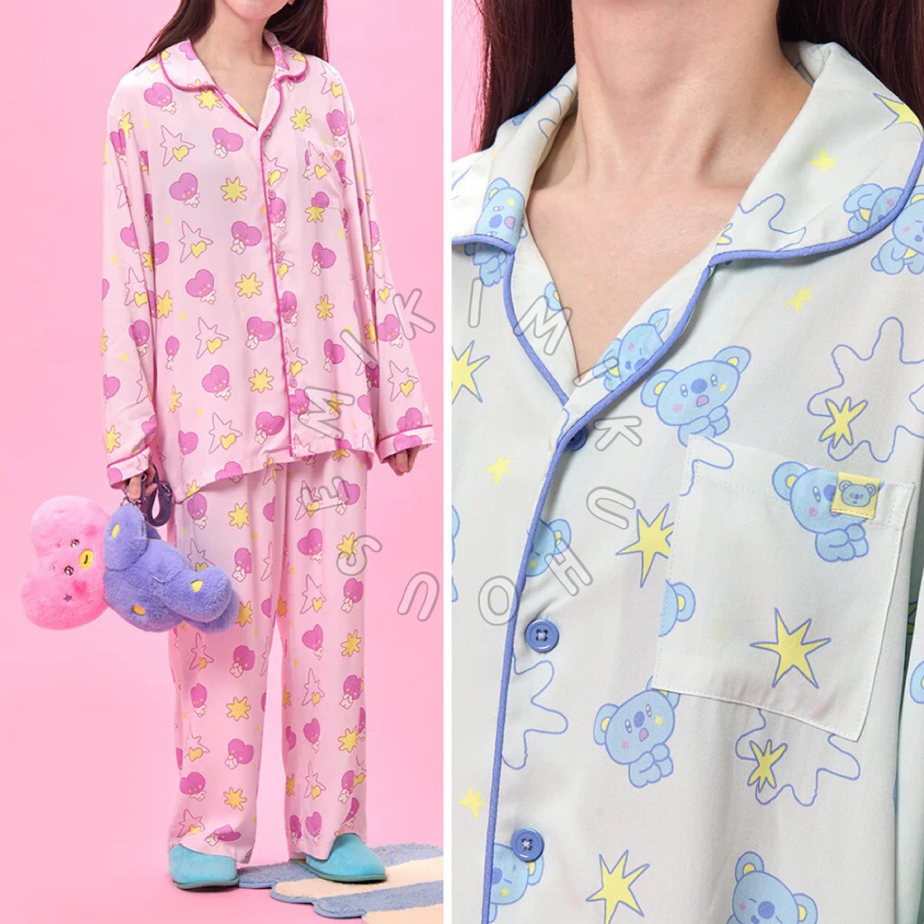 Jual BT21 THE JOURNEY PAJAMA SET BAJU TIDUR PIYAMA BT21 BTS FESTA ...
