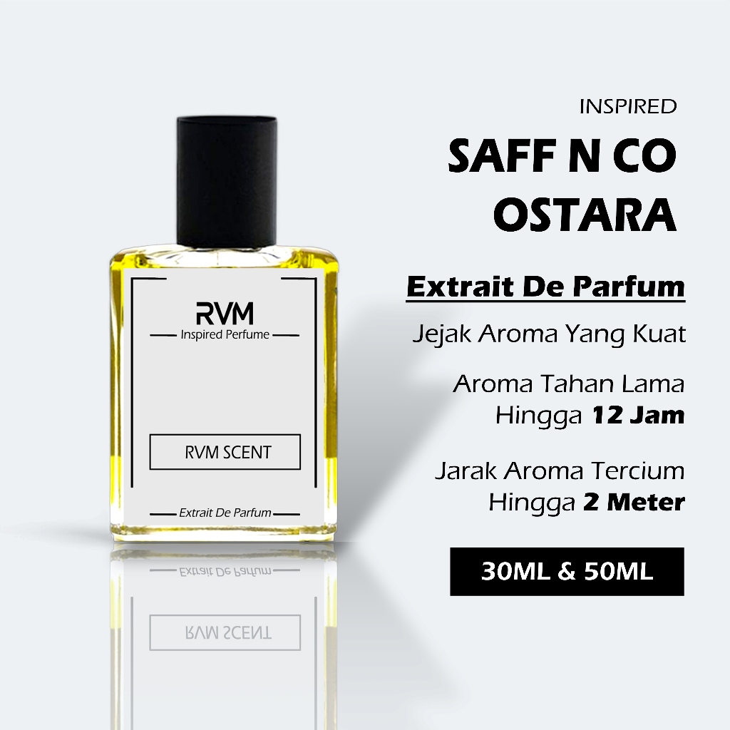 Jual RVM Parfum Pria Wanita Saff N Co Ostara Wangi Tahan Lama Extrait ...