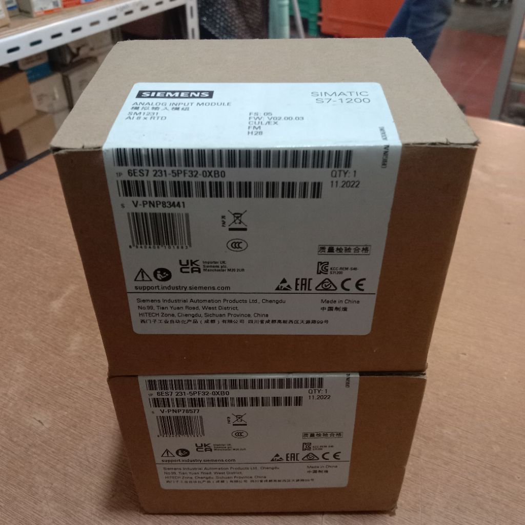 Jual Siemens 6ES7 231 / 6ES7231-5PF32-0XB0 Simatic S7-1200 Analog Input ...