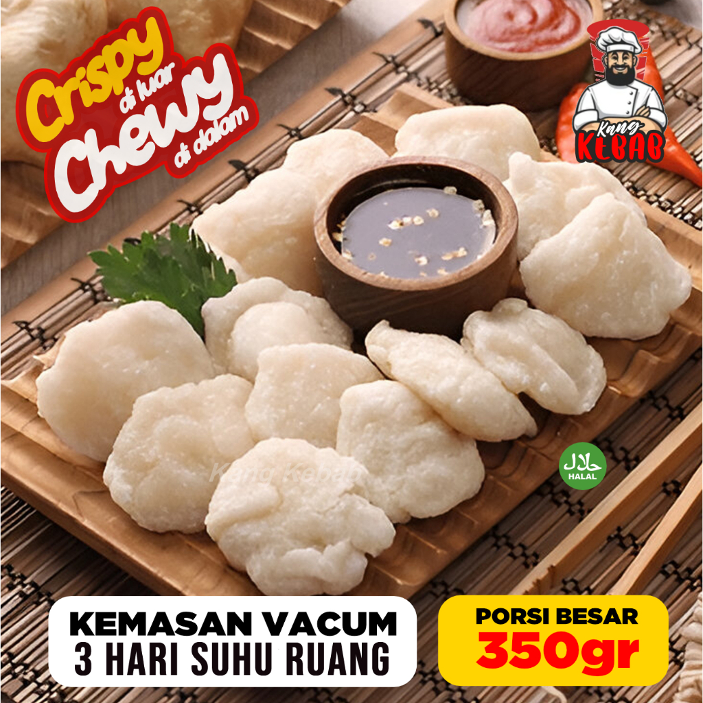 Jual Rujak Cireng Crispy Pedas Gurih 350 Gram By Kang Kebab Cemilan ...