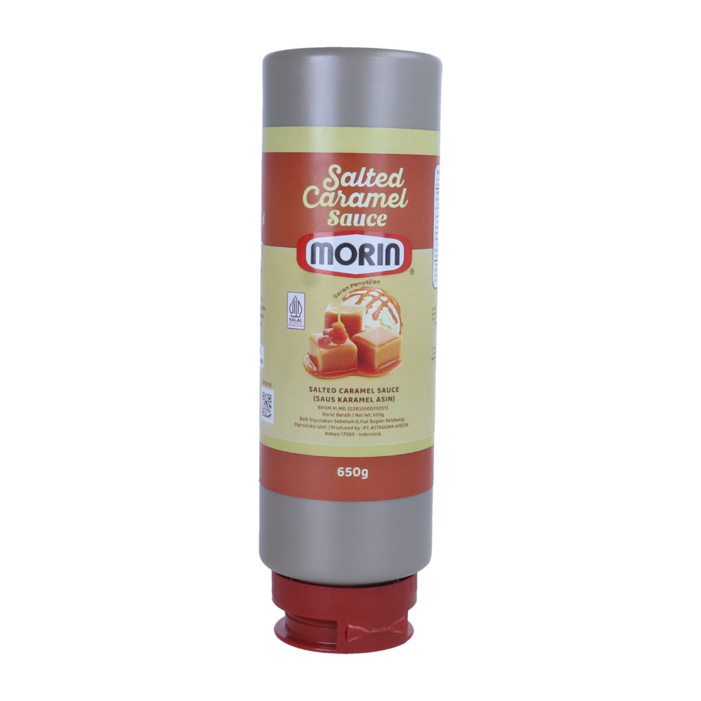 Jual Morin Salted Caramel Sauce Karamel Tube 650gr / Sauce Salted ...