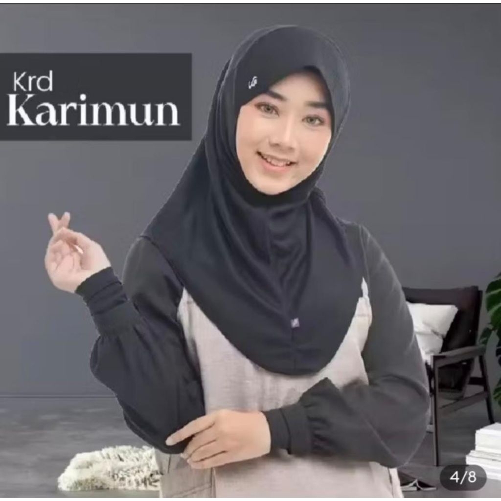 Jual rabani kerudung sekolah instan grand karimun | Shopee Indonesia