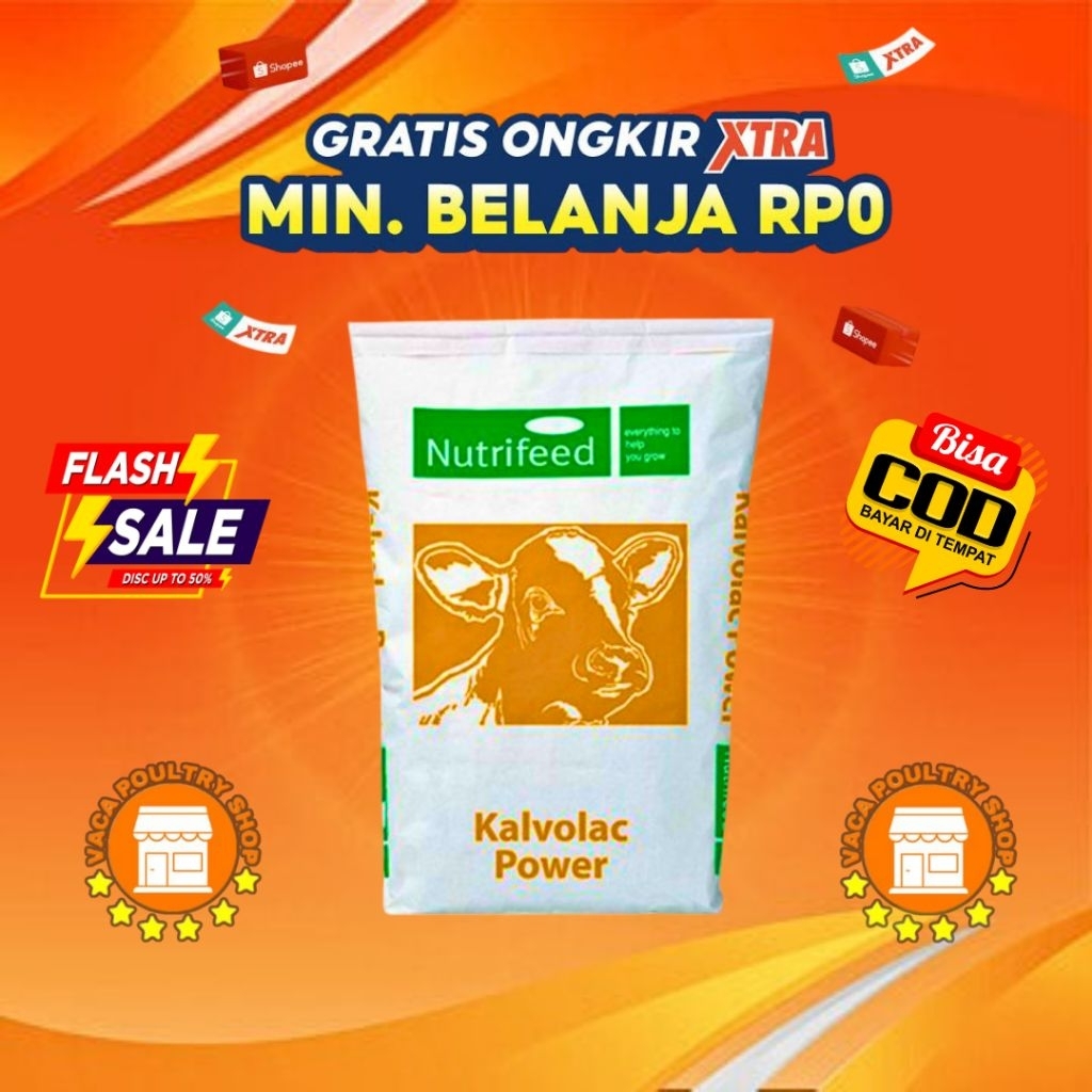 Jual SUSU HEWAN KALVOLAC NUTRIFEED PREMIUM KEMASAN 1KG | Shopee Indonesia
