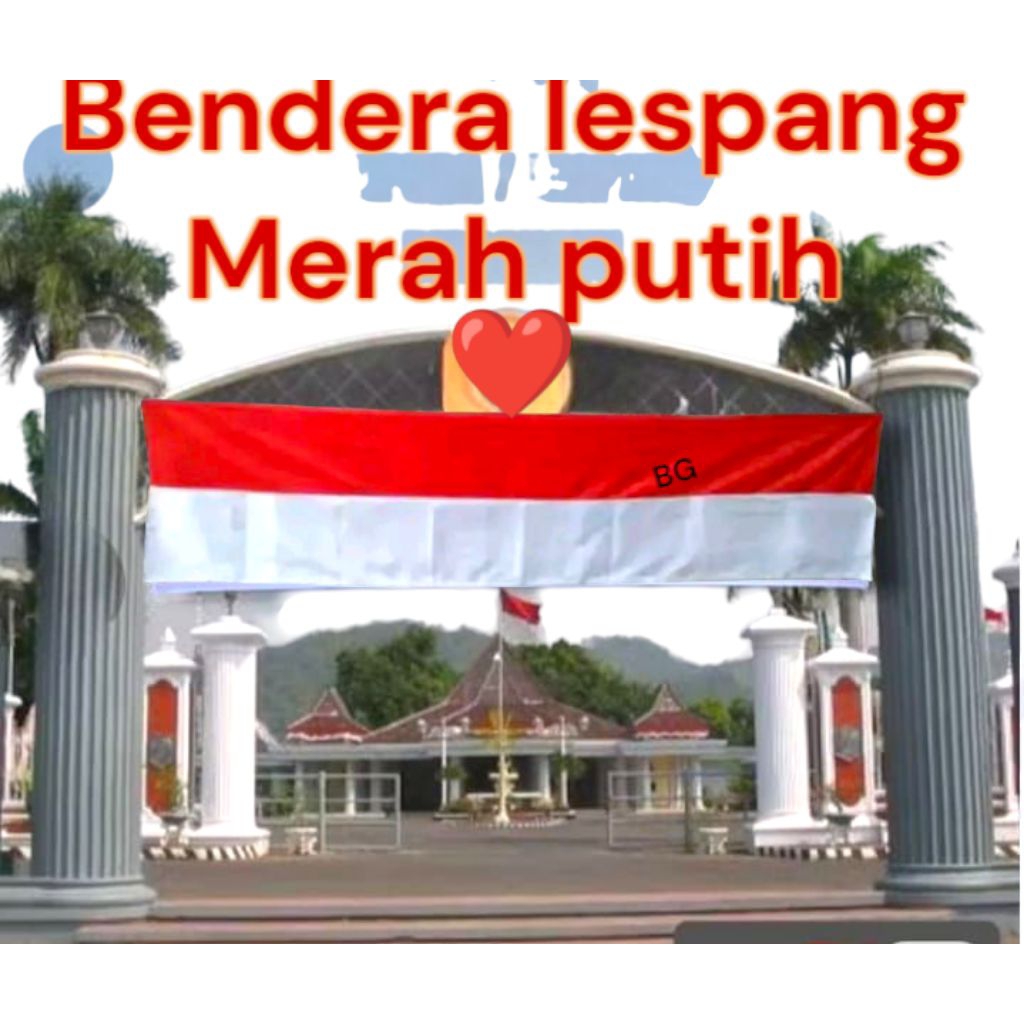 Jual Bendera lespang merah putih 6m x 50cm | Shopee Indonesia