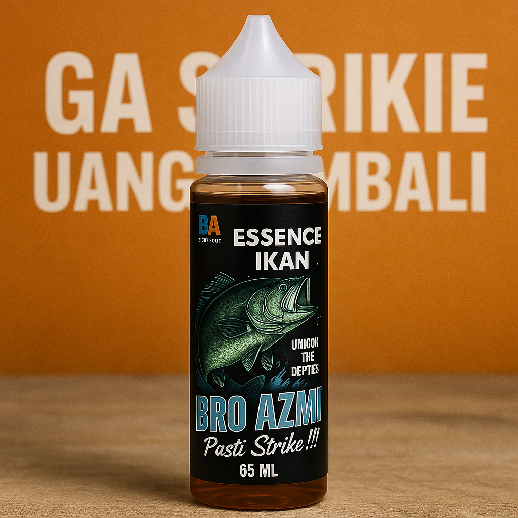 Jual ESSEN Ikan Mas Patin Galatama Bro Azmi 65ml | Essen Jitu Pasti ...