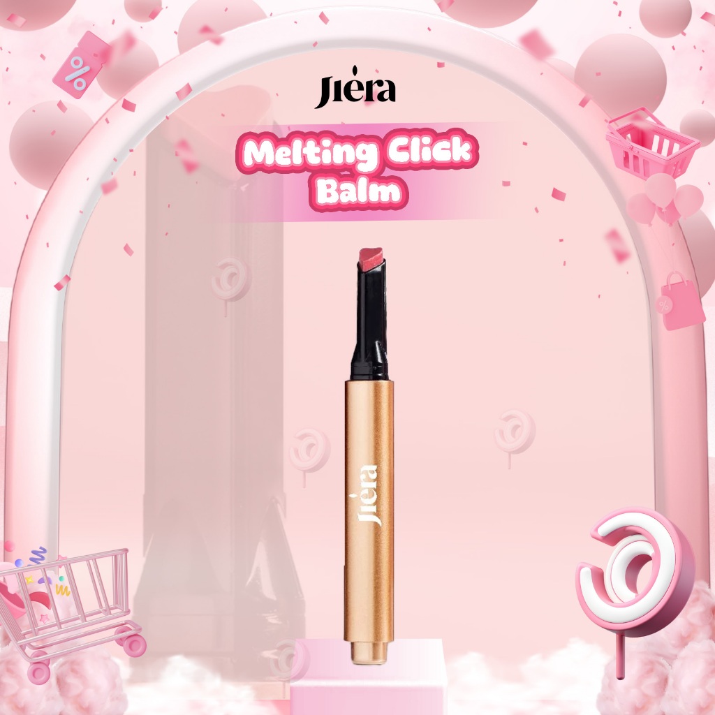Jual JIERA - MELTING CLICK BALM ( 2 g ) - Heart Tinted Lip Balm ...