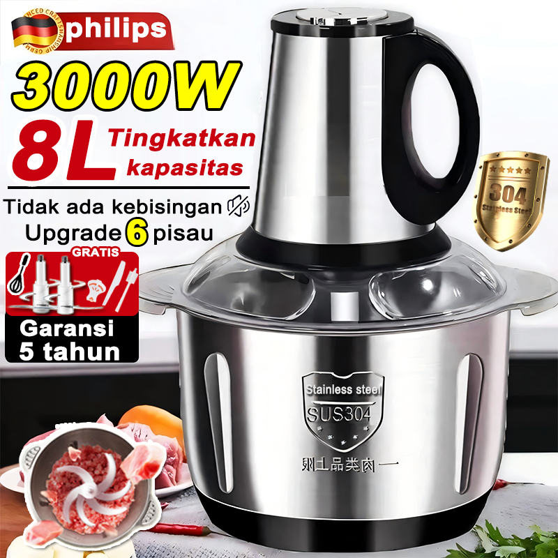 Jual [Beli 1 gratis 5] Blender daging 7L Multifungsi 304 Baja Tahan ...