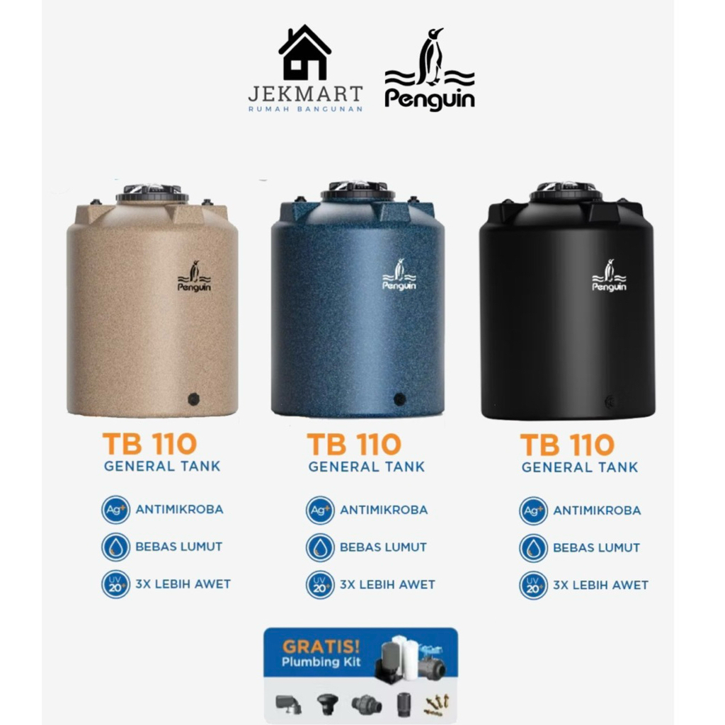 Jual Tangki air / tandon air / tangki penguin 1.050 liter (TB 110 ...
