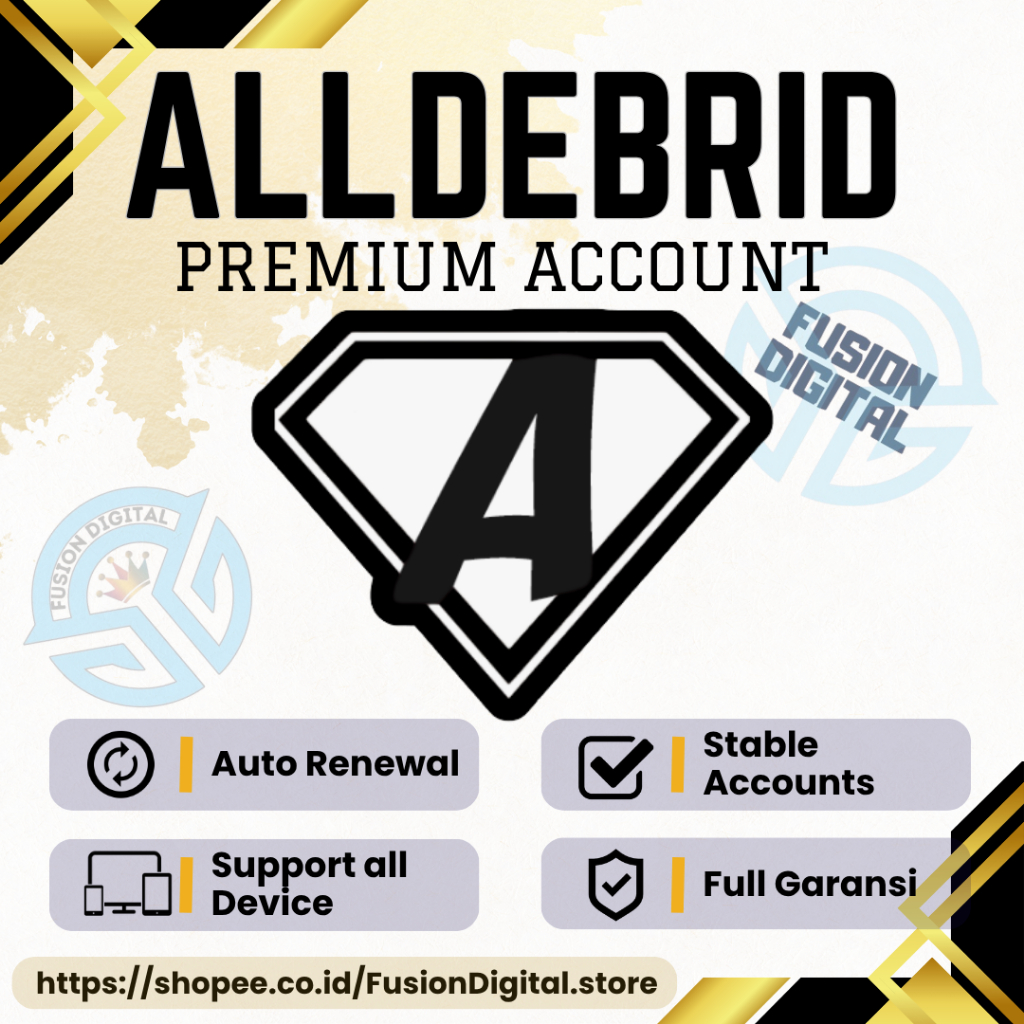 Jual [1 Bulan] Alldebrid Premium | Full Garansi | Shopee Indonesia