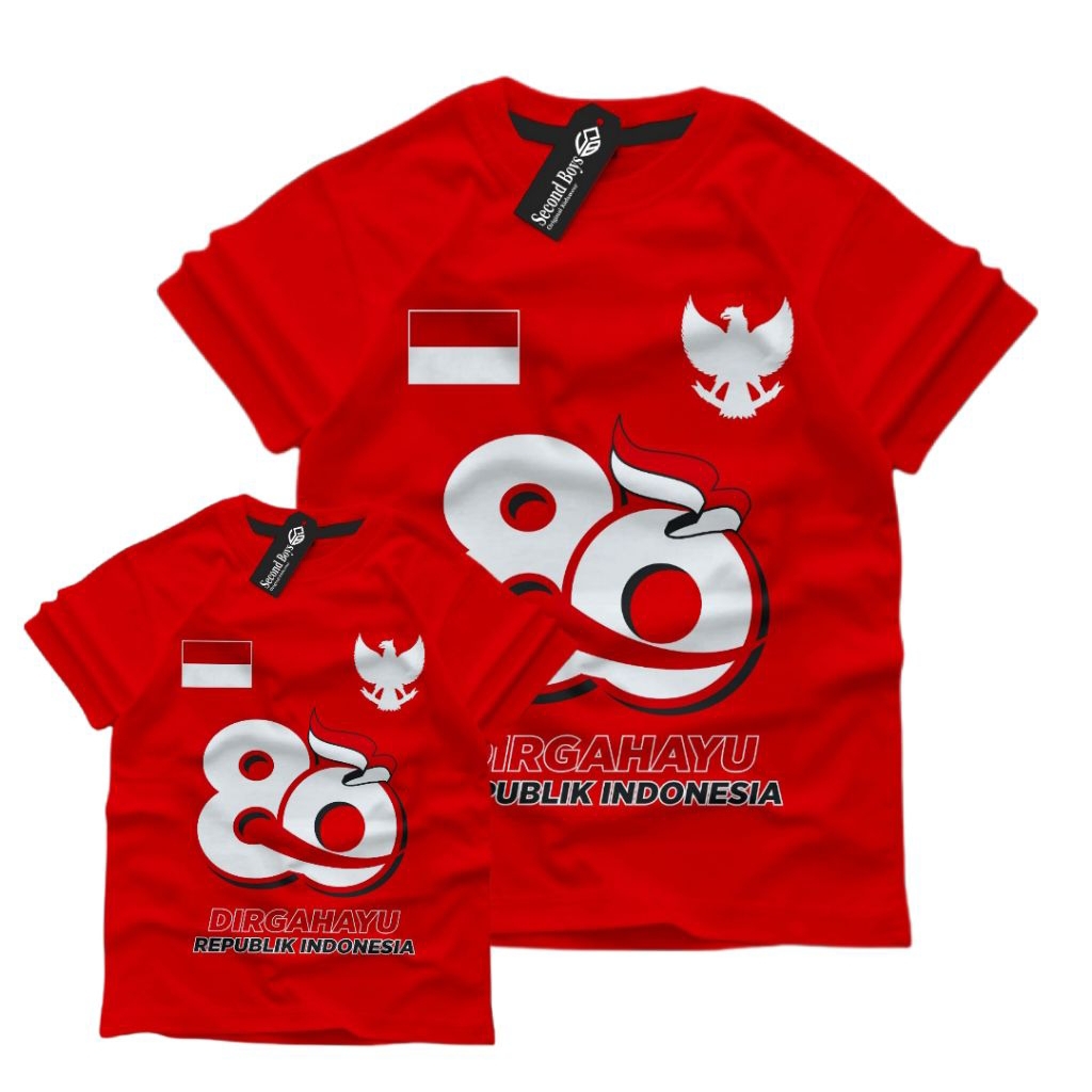 Jual Kaos Agustusan 2025 Kaos kemerdekaan RI 17 agustus kaos kemerdekaan indonesia ke 80 ...
