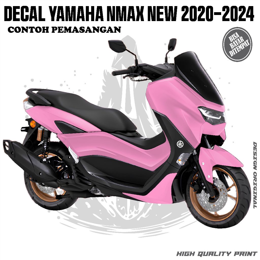 Jual Decal Fullbody Yamaha NMAX 155 New VVA 2020-2023 2024 motif Polos ...