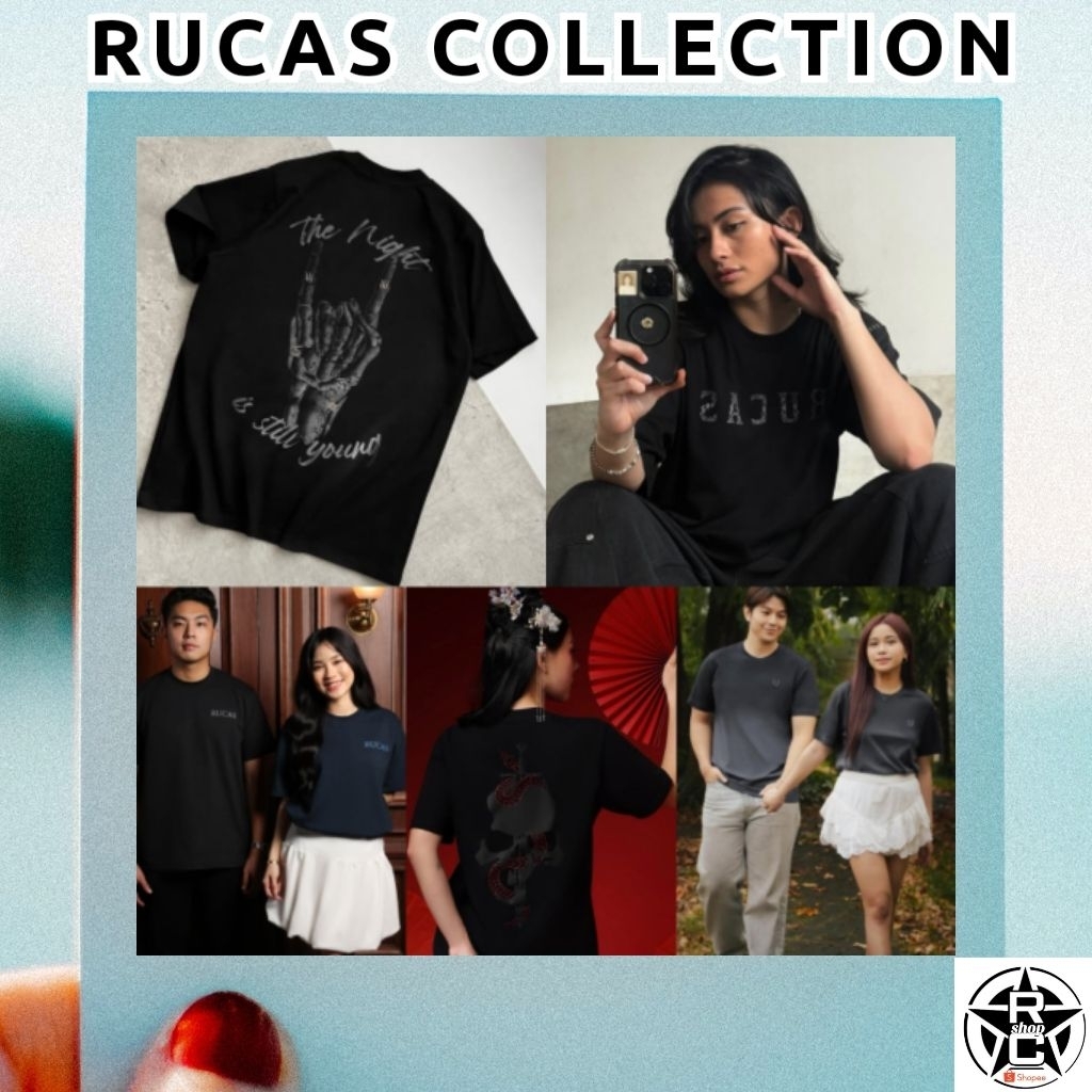 Jual [ORIGINAL] RUCAS SKELETON HAND TEE / RUCAS INITIAL PYTHON TEE ...