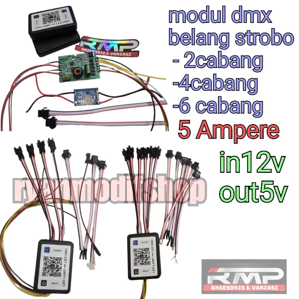 Jual NEW MODUL BELANG SETROBO MATRIX 5v DMX 5VOLT MODUL RGB APLIKASI ...