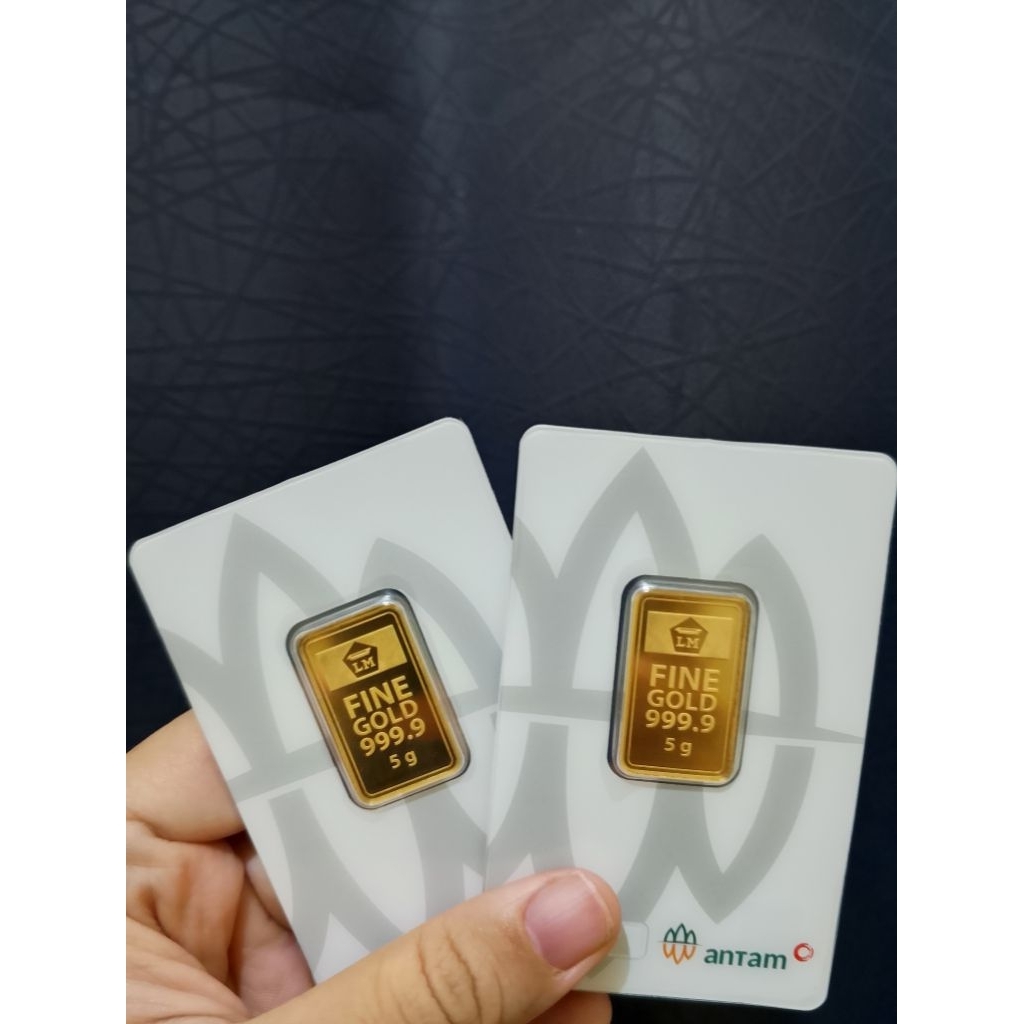 Jual LM Antam 5 gram Logam Mulia Antam 5 gram Emas Antam | Shopee Indonesia