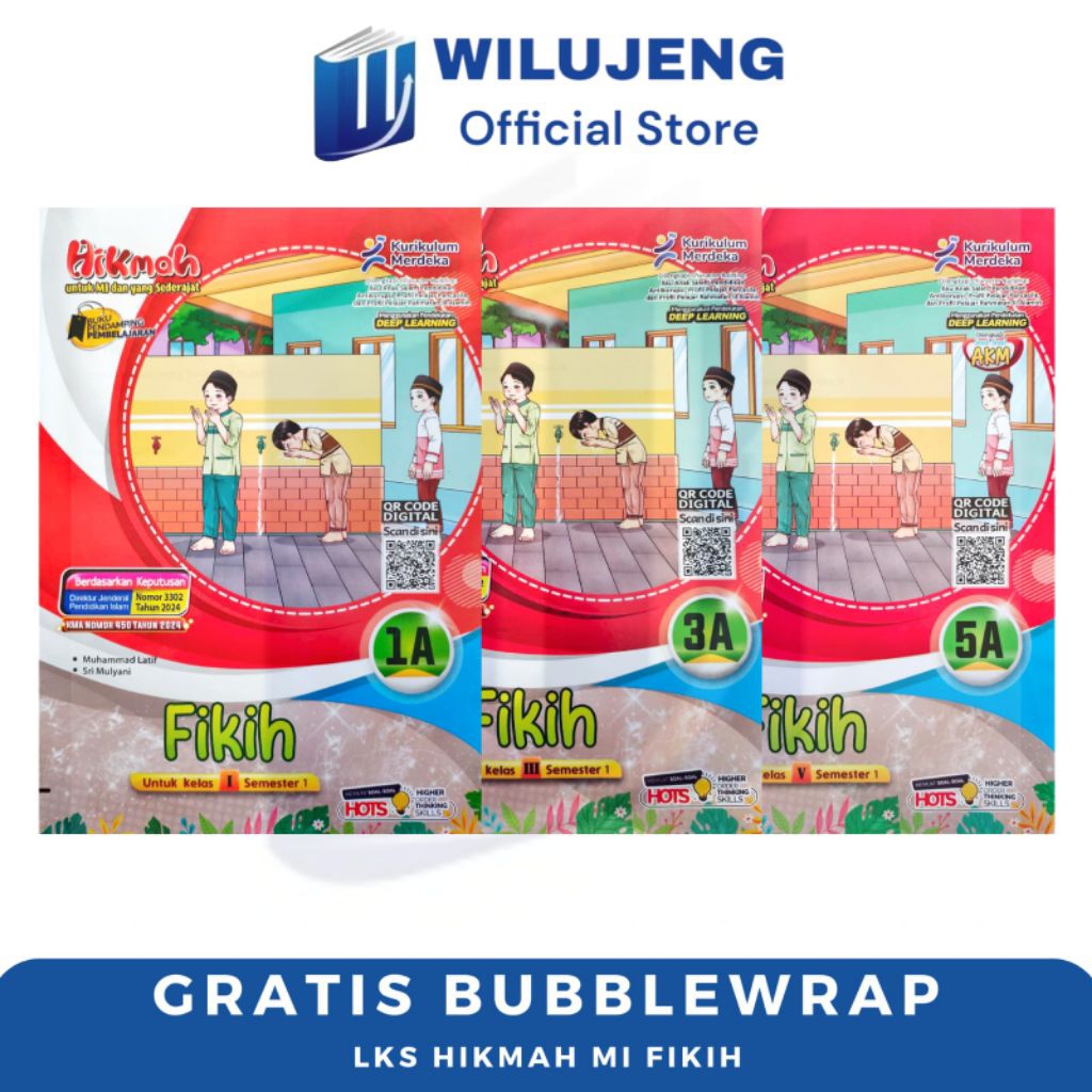 Jual LKS Hikmah Fikih Kelas 1 2 3 4 5 6 SD MI Kurikulum Terbaru Putra Nugraha | Shopee Indonesia