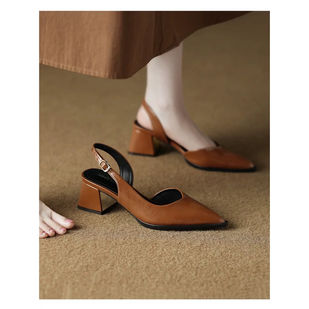 Jual 2025 New Roselove sepatu heels kekinian Hak Wanita TALI EMAS heel ...